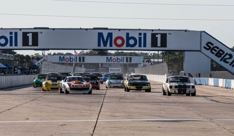 Opening Race Day of HSR Sebring Pistons & Props Presented by Alan Jay ...